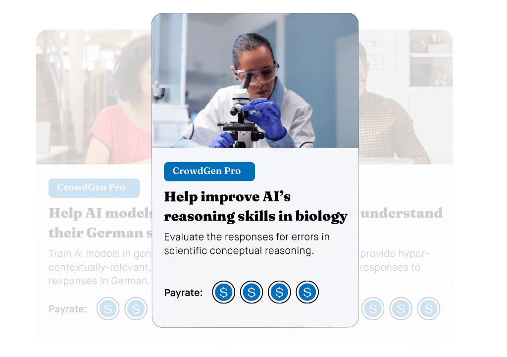 CrowdGen Pro Benefit 1 – CrowdGen by Appen
