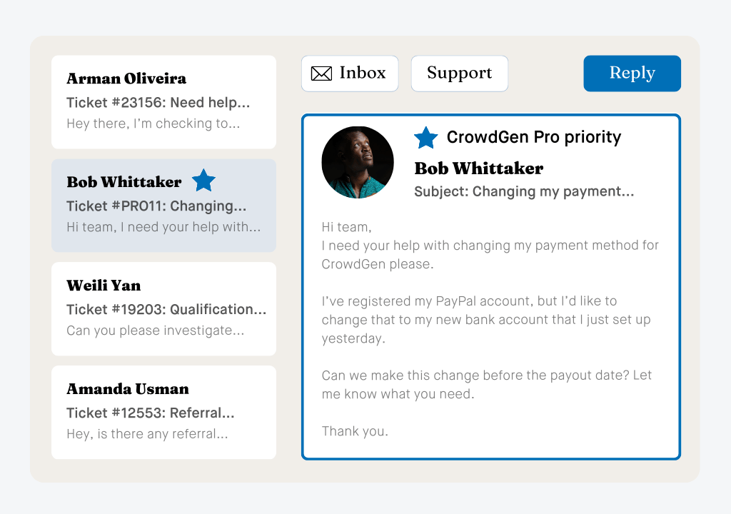 CrowdGen Pro Benefit Priority – CrowdGen by Appen